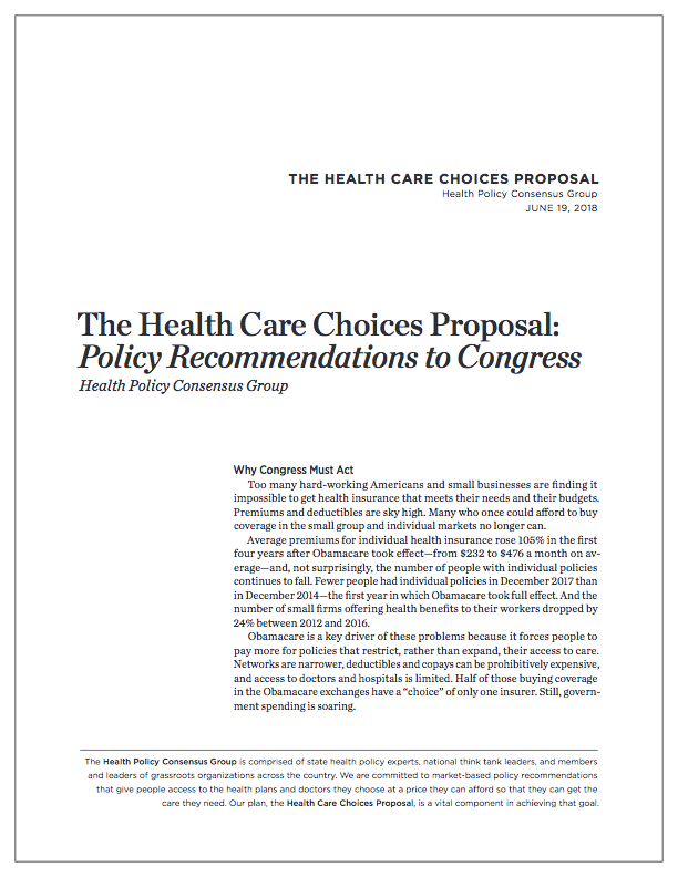 Health Care Choices Proposal